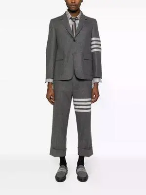 Thom Browne Low-rise Drop-crotch Tailored Trousers - Grey