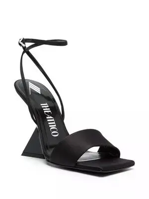 Attico Cheope 105mm Sculpted Heel Sandals
