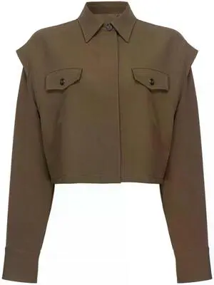 Pinko Fioriera Cropped Shirt
