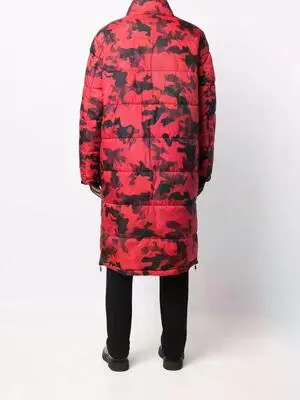 Michael Kors Camouflage-print Reversible Coat