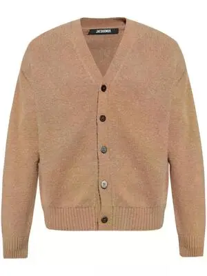 Jacquemus Ribbed-knit Cardigan