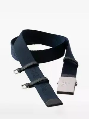 Prada Logo Detail Belt - Blue