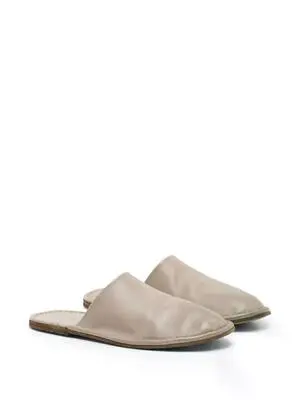 Marsèll Filo Leather Mules - Neutrals