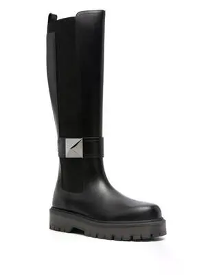 Valentino Garavani One Stud Knee-high Boots