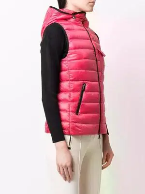 Moncler Glyco Padded Sleeveless Gilet - Pink