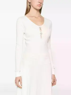 TWINSET Dual-use Oval-t Sweater