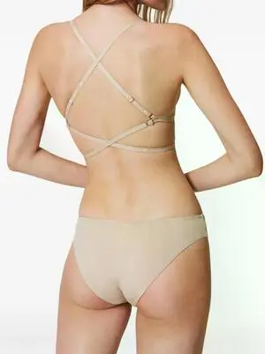 TWINSET Charmeuse Cross Push-up Bra