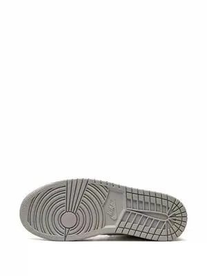 JORDAN Air 1 Mid Light Smoke 2.0 Sneakers - Grey