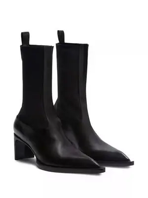 JIL SANDER Ankle Boots With Block Heel