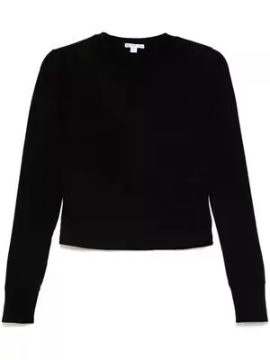 JAMES PERSE Cropped Long-sleeved T-shirt