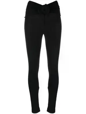 Magda Butrym Floral-appliqué Leggings