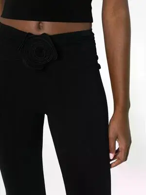 Magda Butrym Floral-appliqué Leggings
