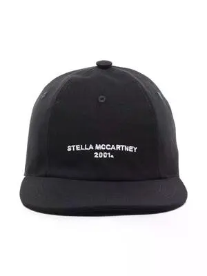 Stella McCartney Logo-embroidered Baseball Cap - Black
