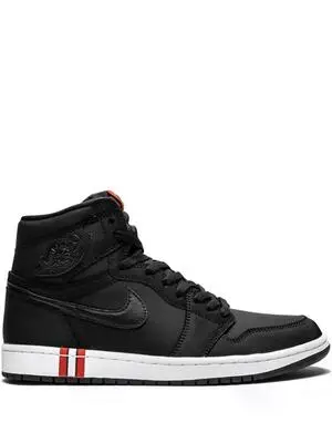 JORDAN X Psg Air 1 Retro High Og Sneakers - Black