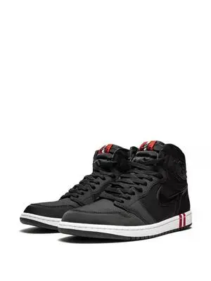 JORDAN X Psg Air 1 Retro High Og Sneakers - Black