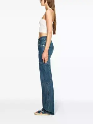 Off-White Straight-leg Cargo Jeans