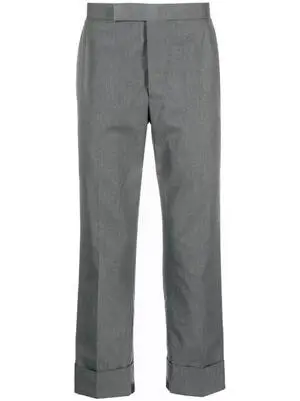 Thom Browne Mid Rise Pants For Men
