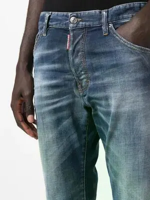 Dsquared2 Distressed-effect Slim-leg Jeans