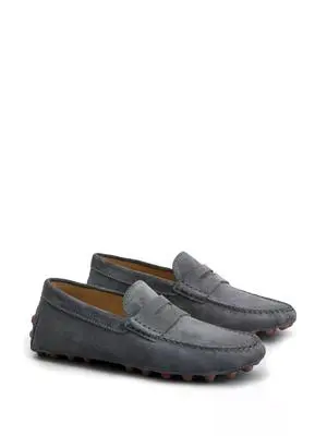 TOD'S Gommino Macro Leather Driving Shoes