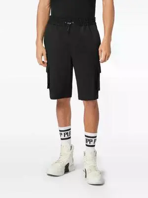 Philipp Plein Cotton Cargo Shorts