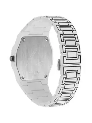 D1 MILANO Polycarbon 40.5mm Stainless Steel Watch - White