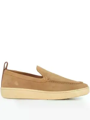 LANVIN Suede Loafers - Neutrals