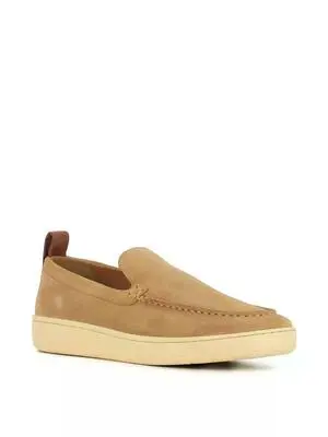 LANVIN Suede Loafers - Neutrals