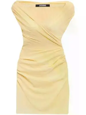 Jacquemus The Rita Mini Dress - Neutrals