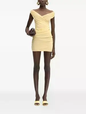Jacquemus The Rita Mini Dress - Neutrals