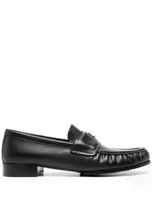 Givenchy 4g-plaque Leather Loafers