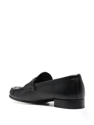 Givenchy 4g-plaque Leather Loafers