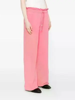 JW Anderson Gathered-waist Track Pants - Pink