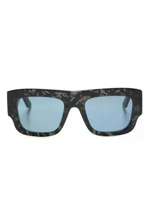 Alexander McQueen Square-frame Sunglasses - Brown