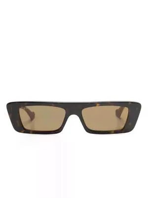 Gucci Square-frame Color-block Sunglasses