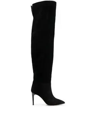 Paris Texas Stiletto 100mm Thigh-length Suede Boots