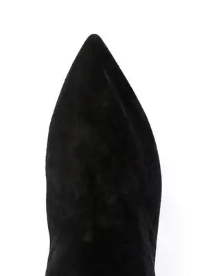 Paris Texas Stiletto 100mm Thigh-length Suede Boots