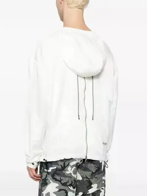 MOSTLY HEARD RARELY SEEN Logo-embroidered Panelled Sweatshirt