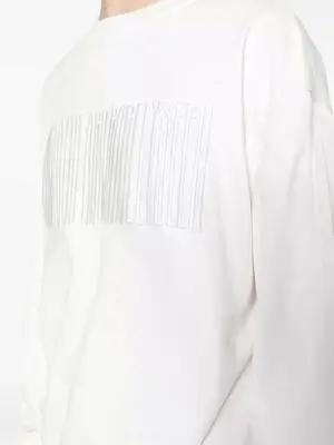 MOSTLY HEARD RARELY SEEN Logo-embroidered Panelled Sweatshirt