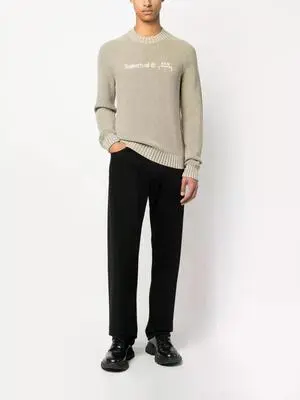 A-COLD-WALL* X Timberland Logo-print Cotton Jumper