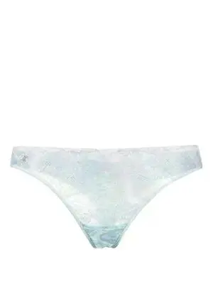 Marlies Dekkers Mariposa Butterfly Thong - Blue