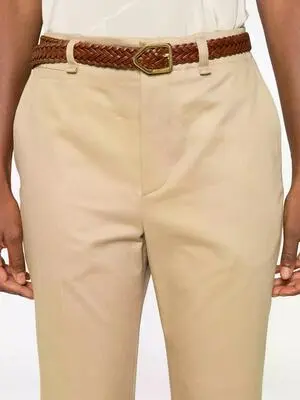 Saint Laurent Straight-leg Cotton Trousers