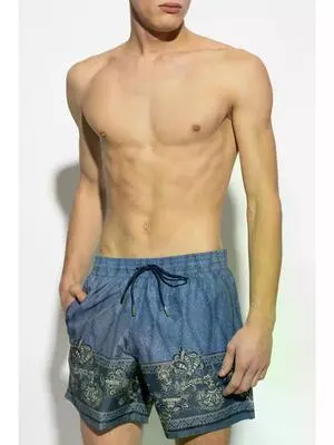 Etro Printed Swim Shorts