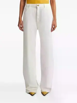 Etro Pegaso-embroidered Wide-leg Jeans
