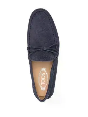 TOD'S City Bow-detail Loafers
