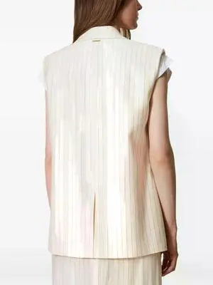 TWINSET Striped Double-breasted Waistcoat