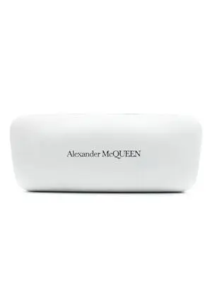 Alexander McQueen Square-frame Glasses - Black