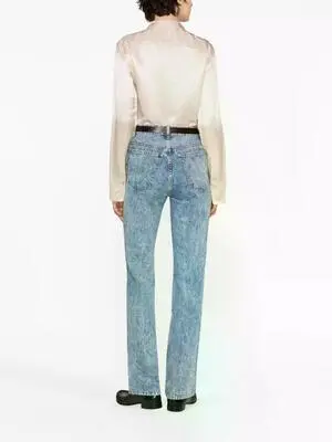 Khaite The Danielle Acid-wash Jeans