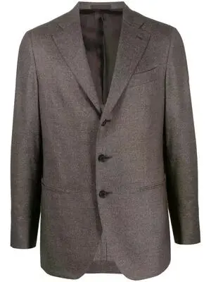 Caruso Single-breasted Wool Blazer