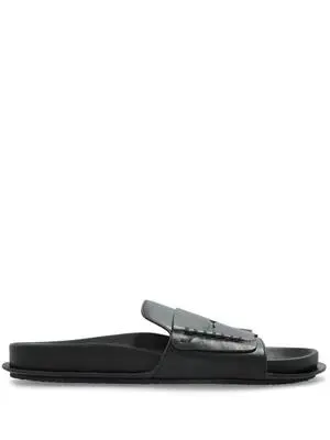 Jacquemus Embossed Moccasin Slides