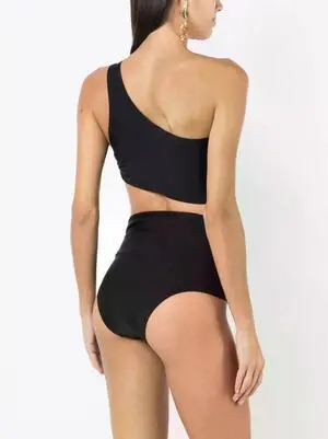 AMIR SLAMA Gathered-buckle Two-piece Bikini Set